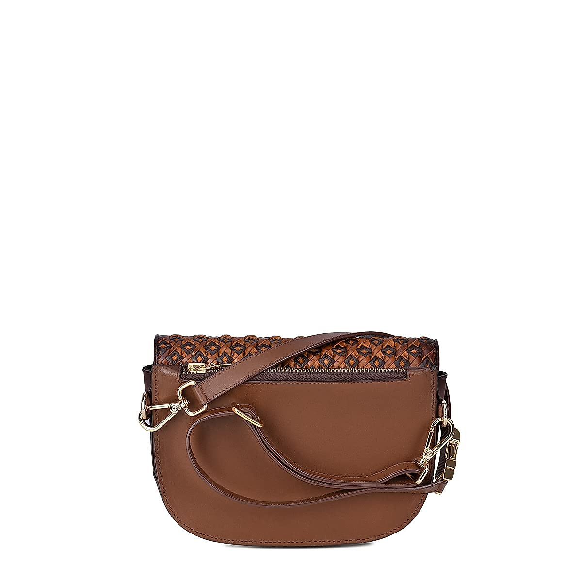 CUADRA Women's Belt Bag in Bovine Leather Brown, BOD24RS