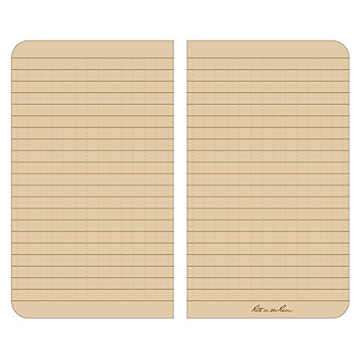 Rite In The Rain Field Flex Memo Book Tan, 6 x 3.5 x 0.25
