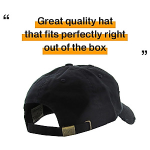 KBVT-209 BLK Tactical Operator with USA Flag Patch US Army Military Baseball Cap Adjustable