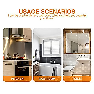 Round Metal Hangers Bikini Hangers Simple Belt Ring Hanger Scarf Hanger for Bedroom Closet ( Golden ) Clothes Organizer Holders for Home