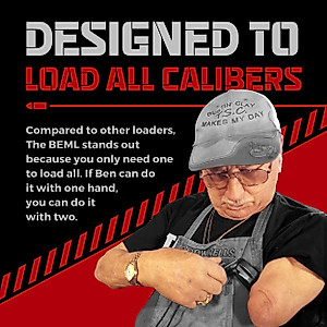 Captain Jax Beard Hair Catcher for Shaving and Grooming (One Size, black) and The BEML Universal Magazine Loader, Fits All Caliber (2 Pack)