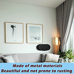 Growalleter Metal Wall Mount for Sonos Era 300 Speaker, Stand Space-Saving Compatible with Era 300 Speaker (Black-2PCS)