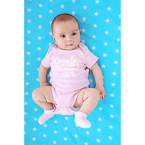 CBTwear Grandma Has Waited a Long Time Baby Bodysuit Funny Infant Outfit Adorable Romper Clothing (Newborn, Pink)