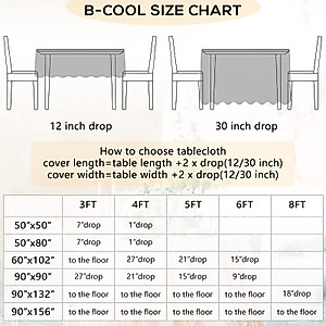 B-COOL 60x102-inch Black Sequin Table Linens Halloween Tablecloth Seamless Glitter Tablecloth Wedding Sequin Tablecloth