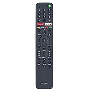 RMF-TX500U Replace Remote Control fit for Sony TV Bravia XBR-55A8H XBR-65A8H XBR-55X950G XBR-65X950G XBR-75X950G XBR-85X950G KD-75X750H KD-55X750H KD-65X750H XBR-43X800H XBR-49X800H XBR-49X950H