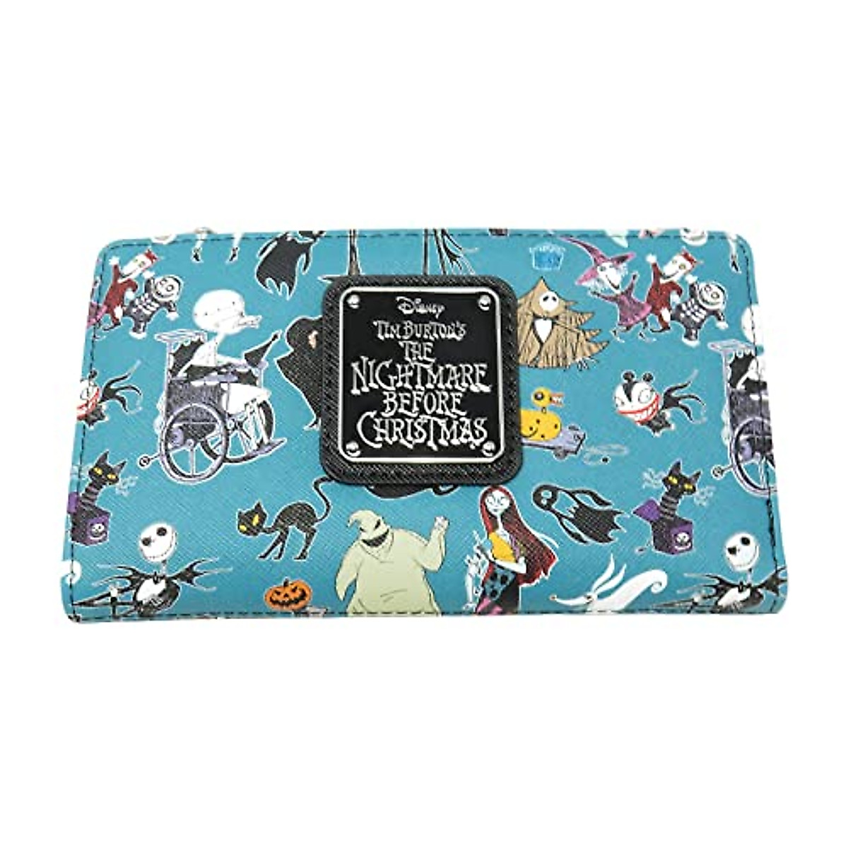 Loungefly Disney The Nightmare Before Christmas Allover Print Bi-fold Wallet