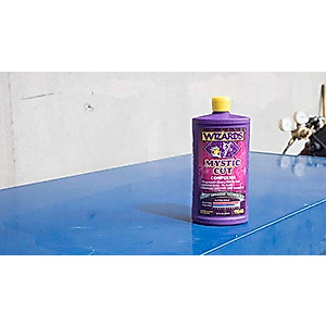 Wizards Buffing Liquid - Cutting Compounds & Polish Machine Glaze (32 oz, Mystic Cut Compound)