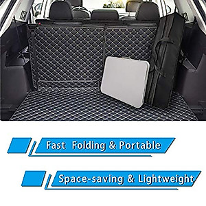 Camp Field Aluminum Folding Small Picnic Table, Adjustable Height Lightweight Portable Camping Table for Picnic Beach Outdoor Indoor (Medium)