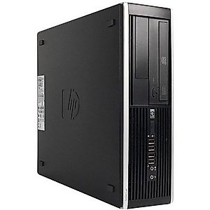 HP Elite 8300 Small Form Factor Desktop Computer, Intel Quad Core i7-3770 3.4GHz Processor, 16GB DDR3 RAM, 2TB HDD, USB 3.0, DVD, VGA, Windows 10 Professional (Renewed)
