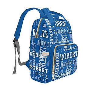 Custom Diaper Bag Personalized for Boy Girl with Name for Dad Mom Men Women Customized Maternity Bag Backpack