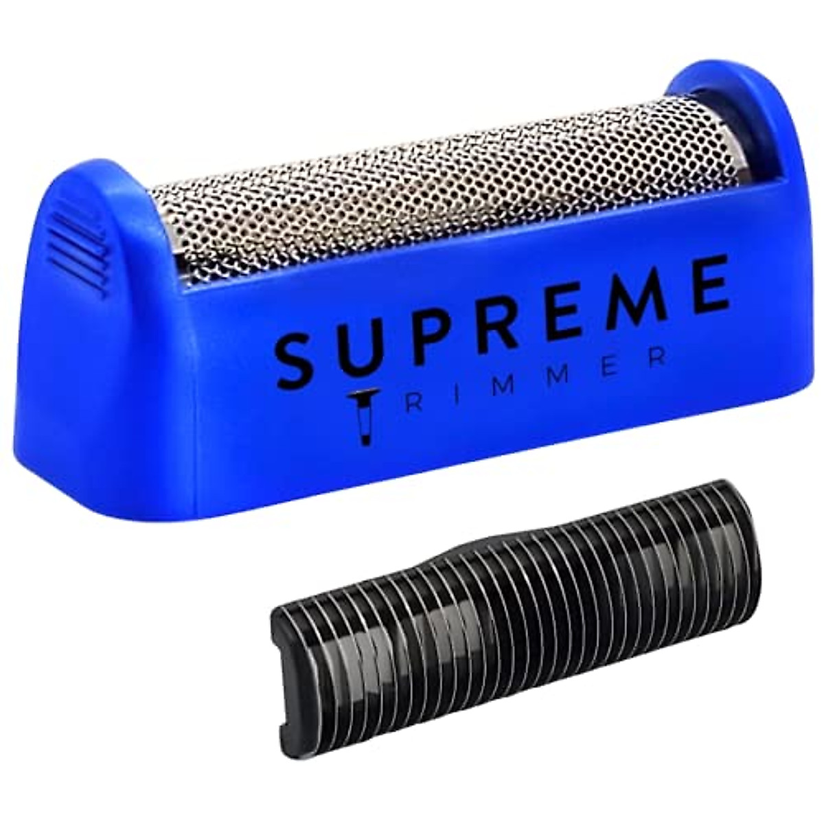 SUPREME TRIMMER Foil Shaver STF101 (150 Min Runtime) & Replacement Cutters SB11 | Solo - Blue