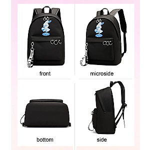 KAEFRA Casual Kpop New Black jeans Pink HAERIN HYEIN MINJI Merchandise HANNI DANIELLE Merch Backpack Bags (KH002)