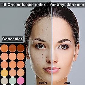 Makeup Kit All-in-one Makeup Gift Set for Women Full Kit, Include Makeup Brush Set, Eyeshadow Palette, Lip Gloss Set, Lipstick, Blush, Foundation, Concealer, Mascara, Eyebrow Pencil