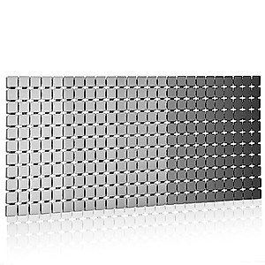 Extra Long Shower Stall Mat Non Slip Bathtub Bath Mats with Suction Cups and Drain Holes- 34 X 15.4 Inch (Gradient Gray)
