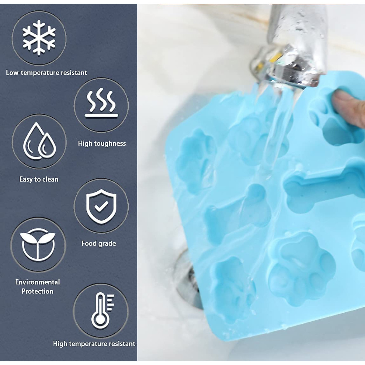 Adorable Dog Paws Silicone Molds - Create Sweet Delights