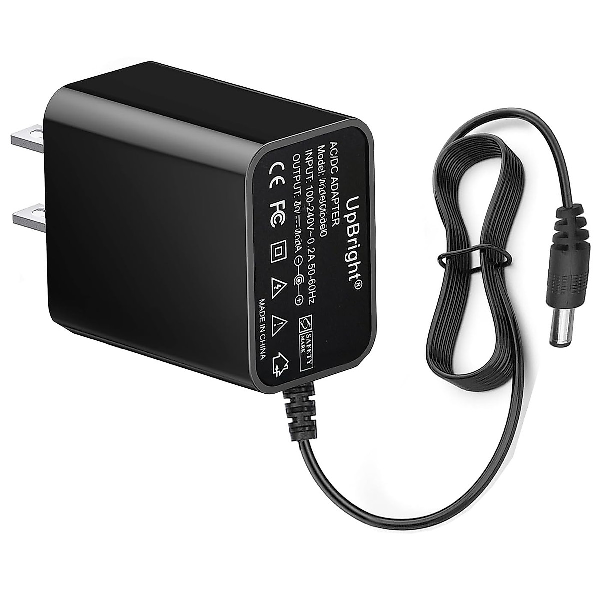 UpBright 5V AC/DC Adapter Compatible with C.Crane CCrane OBA CC Solar Observer Wind Up Emergency Crank Radio FT-007 FM Stereo Transmitter FD35UD-5-300 NF-510 3V - 6V 300mA Power Supply Battery Charger