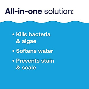 HTH Pool Care 3" Chlorine Tabs Ultra, Swimming Pool Chlorinating All-in-One Sanitizer, Kills Algae and Bacteria, 8 lbs