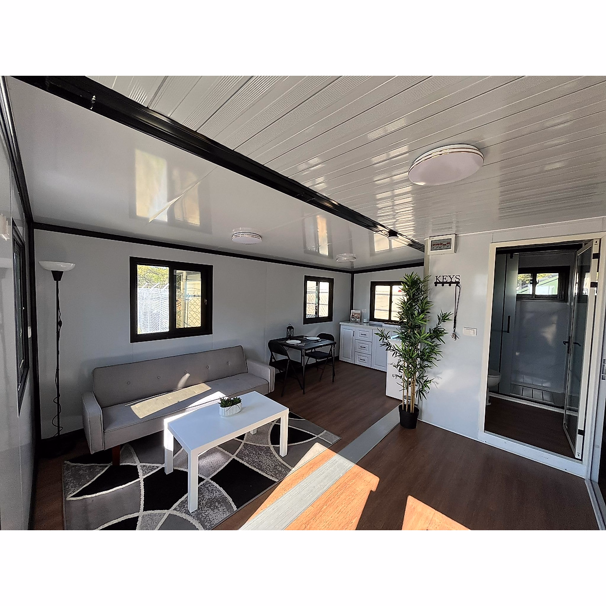 Container House, Luxury Villa House with Bathroom Kitchen Living Room Innovative, Eco-Friendly, and Versatile Portable Prefabricated Home Solutions for Modern Lifestyle