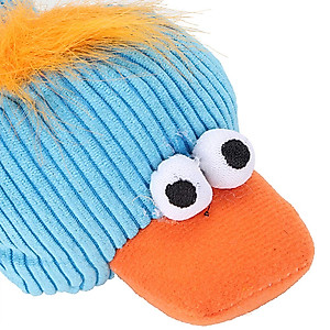 Zerodis 2PCS Squeaky Stuffed Pet Dog Toys Chew Toy with Squeakers Soft Plush Duck Monkey Sound Toys for Puppies Teething Small Medium Large Dogs