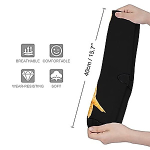 MYSTCOVER Chicken Leg Socks for Women Socks for Men Crew Socks for Boys Mid Socks for Girls Stocking Stuffers for Teens Casual Athletic Sport Dress Socks