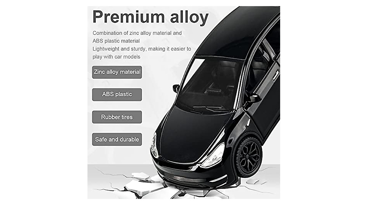 1:32 Tesla Model Y Diecast Car - Perfect Gift for Kids