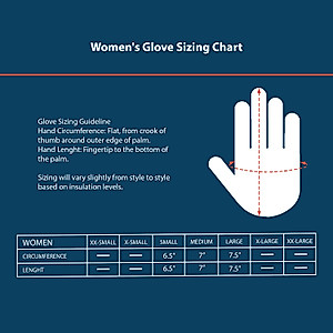 Gordini Women's Gore-Tex Gauntlet Mitten Snow Ski Waterproof Cold Insulated