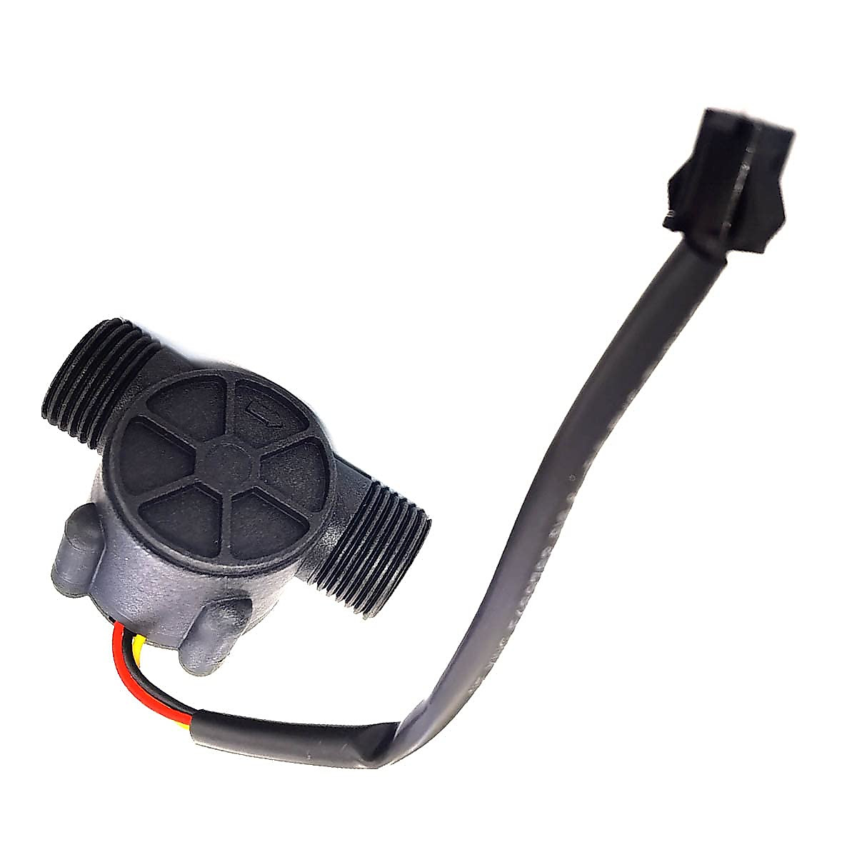 Kiro&Seeu 1/2" Water Flow Hall Sensor Control Switch Fluid Flow Meter Flowmeter Counter 1-30L/min