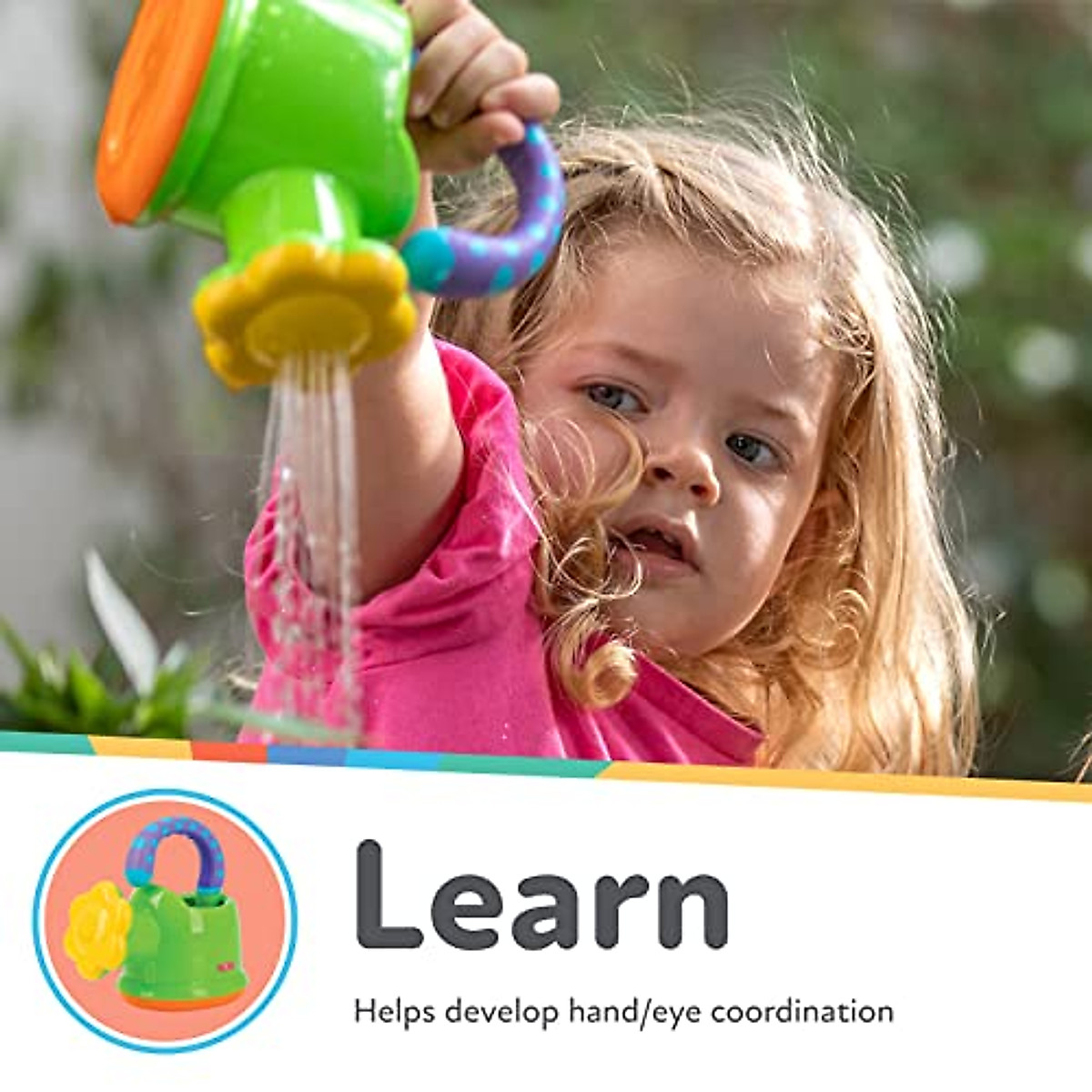 Nuby Fun Watering Can Bath Toy