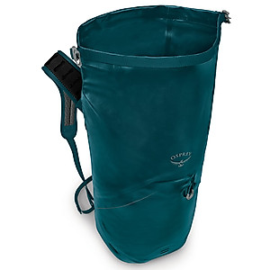Osprey Transporter Roll Top Waterproof Backpack 25, Night Jungle Blue