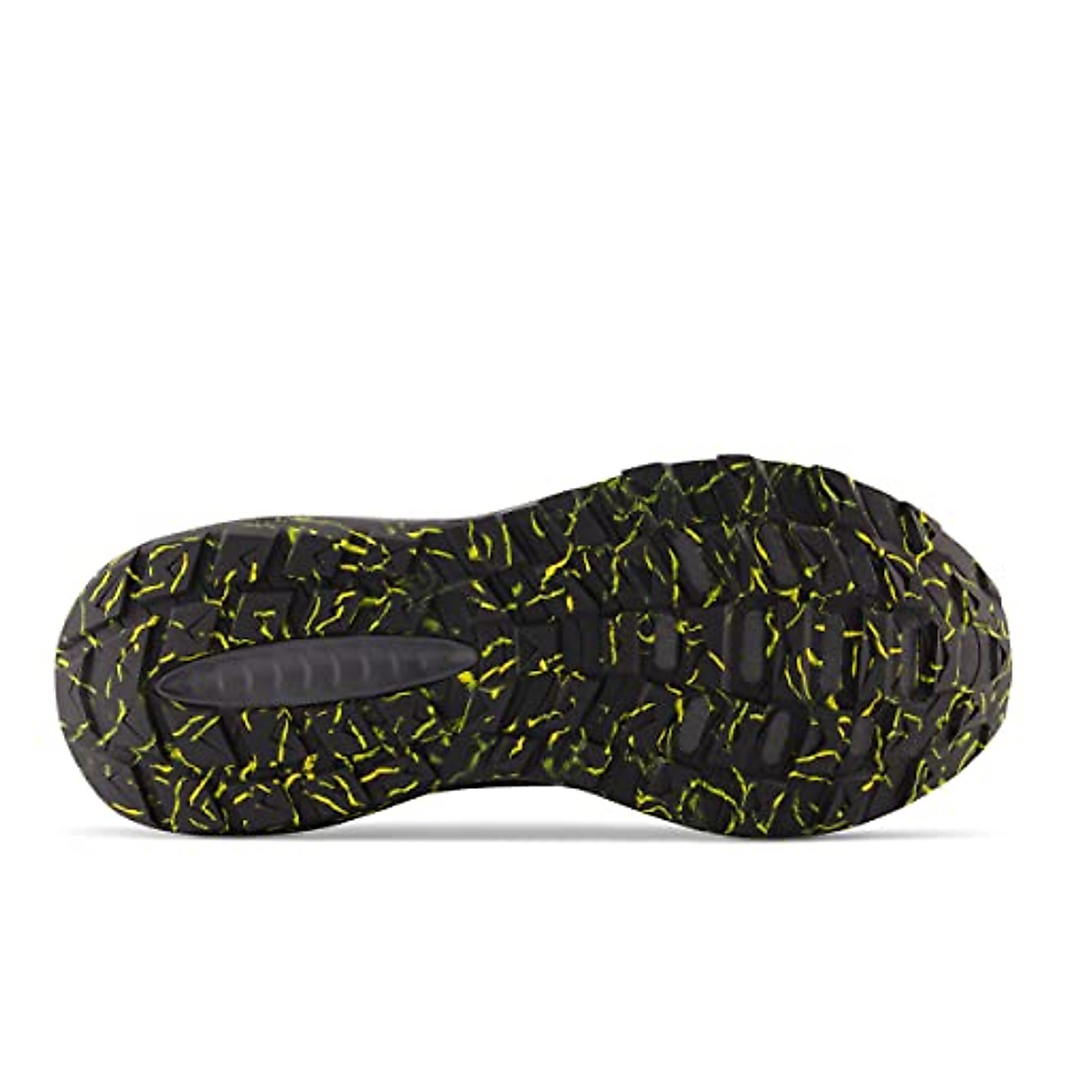 New Balance Men's Dynasoft Nitrel V5 Trail Running Shoe, Rain Cloud/Phantom/Egg Yolk, 10 X-Wide