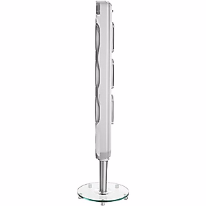 Ozeri 3x Tower Fan (44") with Passive Noise Reduction Technology, White