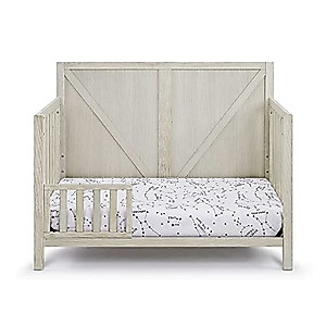 Suite Bebe Barnside 4-in-1 Convertible Crib in Washed Gray