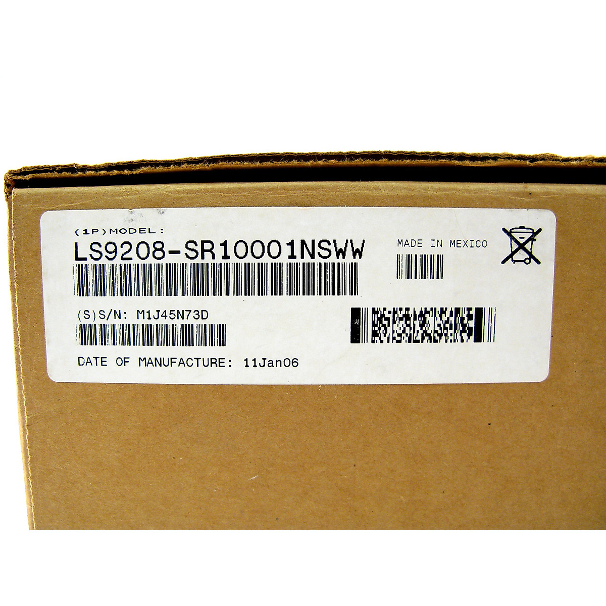 Symbol / Motorola LS 9208 Omnidirectional Projection Barcode Scanner