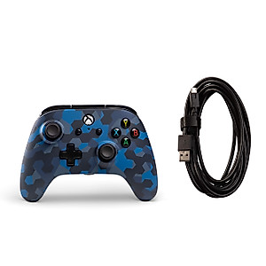 PowerA Wired Controller for Xbox One - Night Cloud Camo