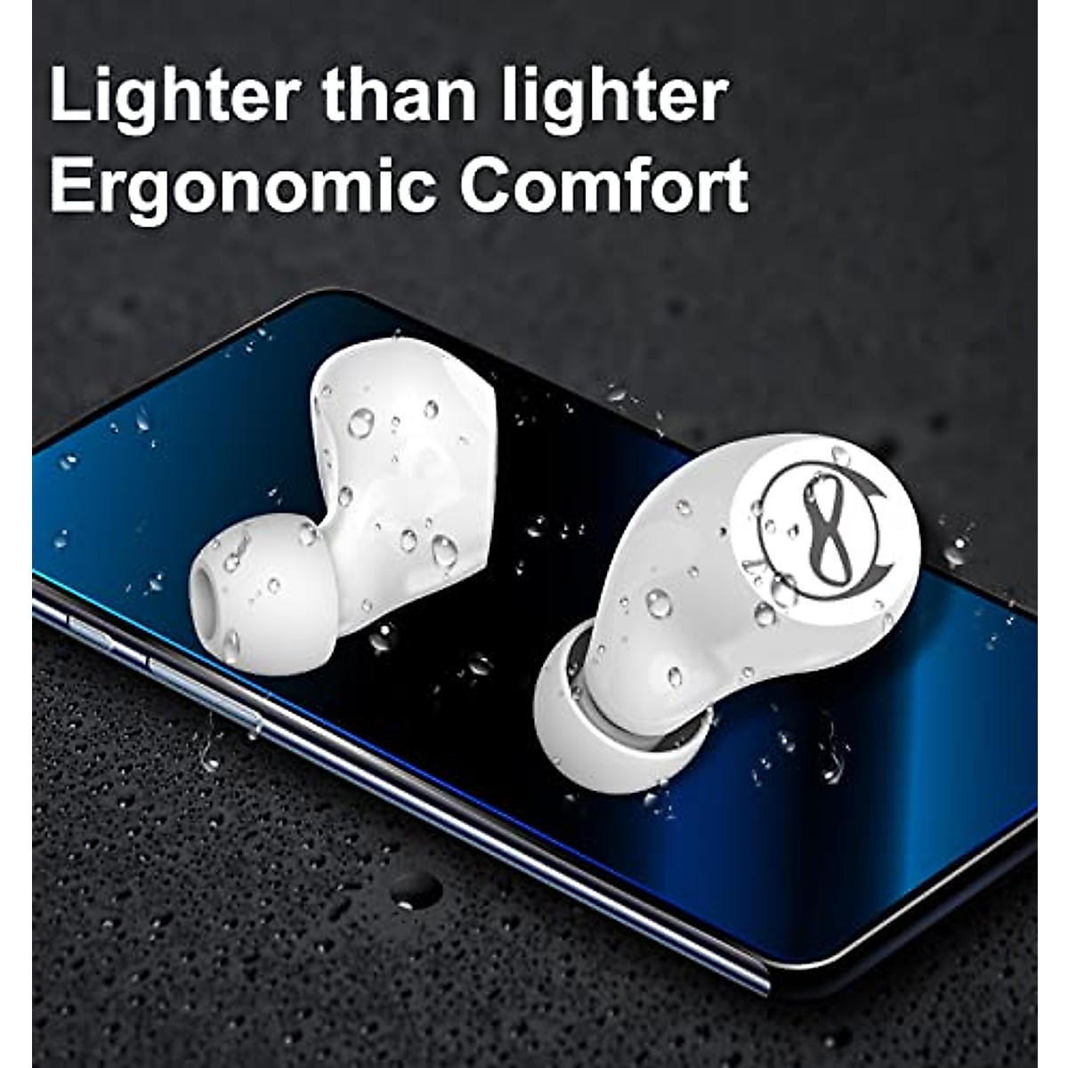 Instiwitt Cartoon Animation Game Wireless Earbuds, Bluetooth 5.1 Wireless Headset with Cute Wireless Charging Case Waterproof Stereo Headphones Noise Reduction in-Ear Built in Mic Sports Earphones