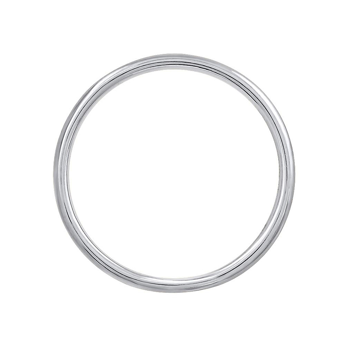 950 Platinum 1.5 mm Plain Wedding Band (Ring Size 4.75)