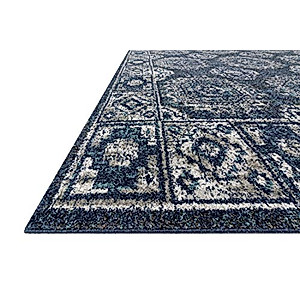 Loloi Joaquin JOA-03 Area Rugs, 1'-6" x 1'-6" Sample Swatch, multi