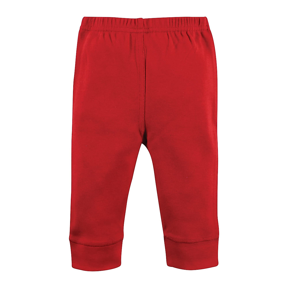 Hudson Baby Unisex Baby Cotton Pants and Leggings, Gold Heart Plaid, 2 Toddler