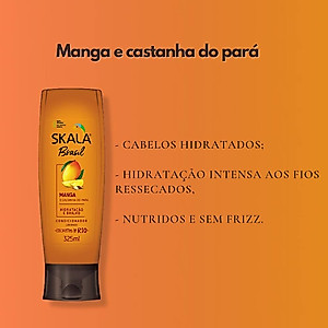 Skala - Linha Brasil - Condicionador Manga 325 Ml - (Brazil Collection - Mango Conditioner 10.98 Fl Oz)