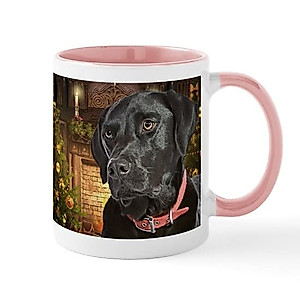 CafePress Black Lab Xmas Mug Ceramic Coffee Mug, Tea Cup 11 oz