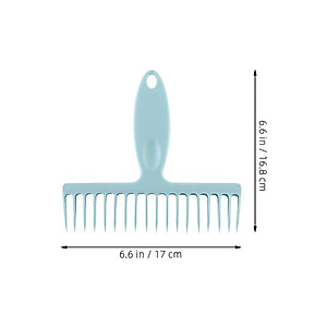 Gatuida 2Pcs Broom Hair Removal Comb Broom Hair Removal Cleaning Tool Hair Collectors for Clean The Hair and Dust On The Broom Bathroom Sewer