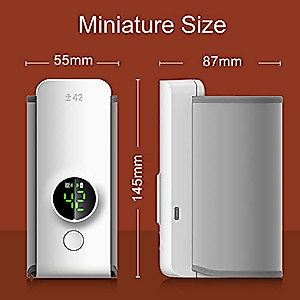 VVU&CCO Baby Bottle Warmer with LCD Display, Portable Rechargeable Wireless Water Bottle Warmer for Formula Milk, Bottle Warmer On The Go, just for Keep Milk Warm NOT for Heat Up from Cold