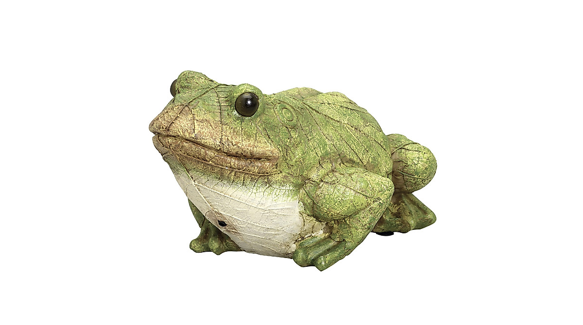 Frog Motion Sensor Statue - Fun Garden Decor