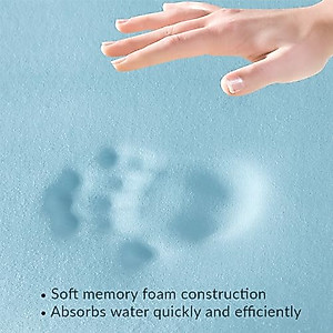 Laural Home Boho Bouquet Memory Foam Rug, Multicolor