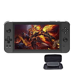CZT 7-inch Quad-core Game Console Precise Dual Joystick Supports Multiple emulators Built-in 9000 Games Search/Favorites/Save HDMI Output mp3/mp4 Free Protection case