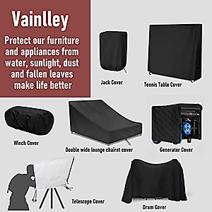 Generator Cover Heavy Duty Waterproof Cover for Generator Outdoor Generator Covers for 3000-5000 Watt Generators (38 x 28 x 30)