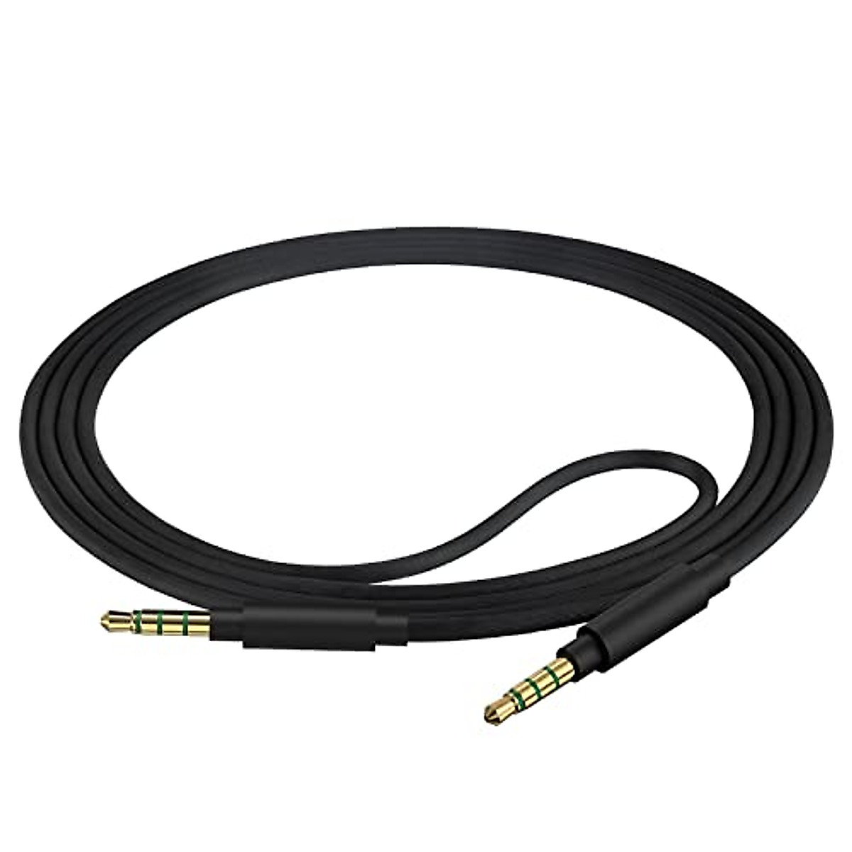 Geekria QuickFit Gaming Audio Cable Compatible with Turtle Beach Talkback/Headsets Extension Cord for The Playstation 4 / Chat/Xbox One Cable, 3.5mm Aux Replacement Stereo Cord (6 ft/1.7 m)