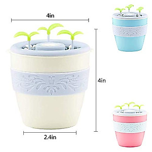 USB Reptile Fogger Humidifier Humidifying Fog Machine Terrarium Tank Potted Plant Pet Supplies for Amphibians Lizard Leopard Gecko Lizard Scorpion Crested Gecko Crickets Beetle(Blue)