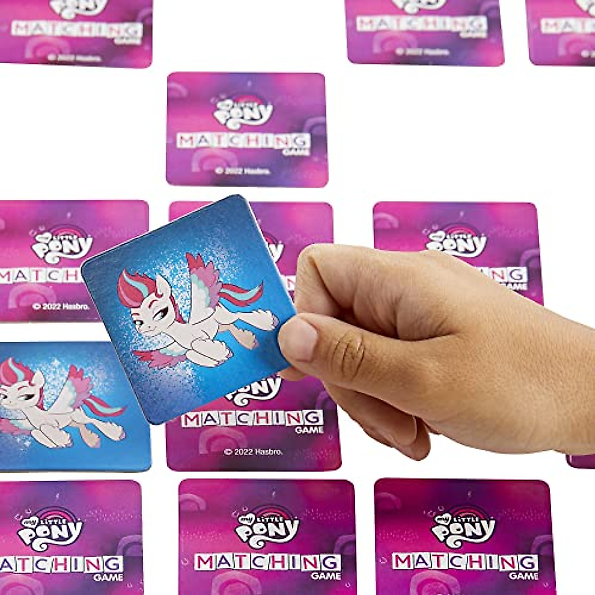 Hasbro Gaming My Little Pony Matching Game for Kids | 1+ Players | Preschool Board Games for Clasroom | Back to School Gifts | Ages 3+
