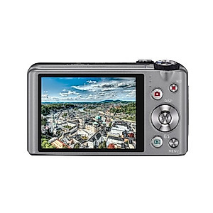 Casio High Speed Exilim Ex-ZR400 Digital Camera Silver EX-ZR400SR - International Version (No Warranty)